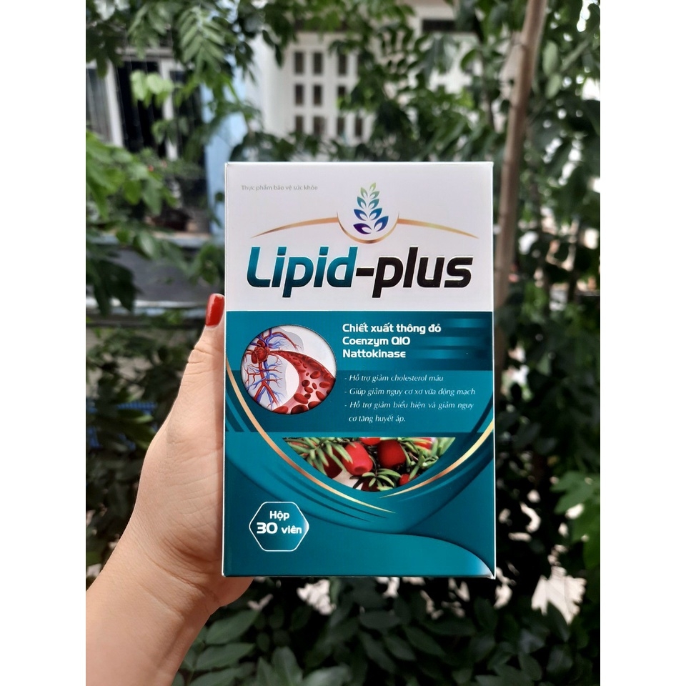 MỠ MÁU LIPID-PLUS. Hỗ trợ giảm cholesterol máu, giúp giảm nguy cơ xơ ...